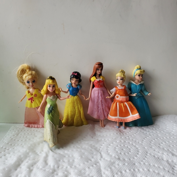 Disney | Toys | 6 Disney Princesses Tallest 4 In High Multi Colored ...